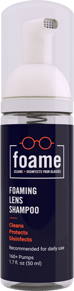 Foame – Cleans + Disinfects Your Glasses